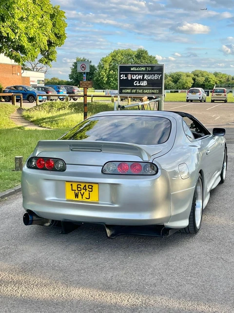 MK4 TOYOTA SUPRA Carbon Fibre Rear Diffuser £150.00 - PicClick UK