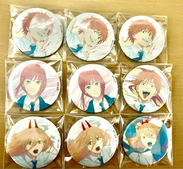 CHAINSAW MAN CHAINSAW Man Chara Badge Collection Makima Denji Power No ...