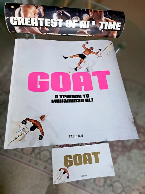 MUHAMMAD ALI: GREATEST of All Time 'GOAT' Promotional Book VERY RARE 20 ...