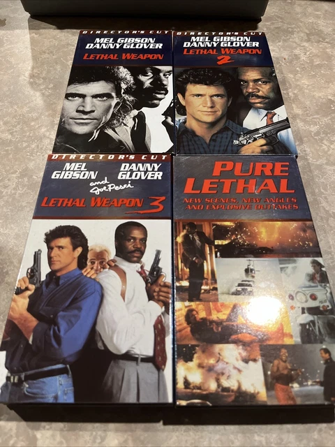 LETHAL WEAPON LEGACY Directors Cut VHS Tape Box Set £8.23 - PicClick UK