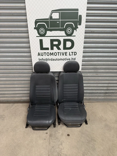 LAND ROVER DEFENDER Tdci Puma front seats Pair £330.00 - PicClick UK