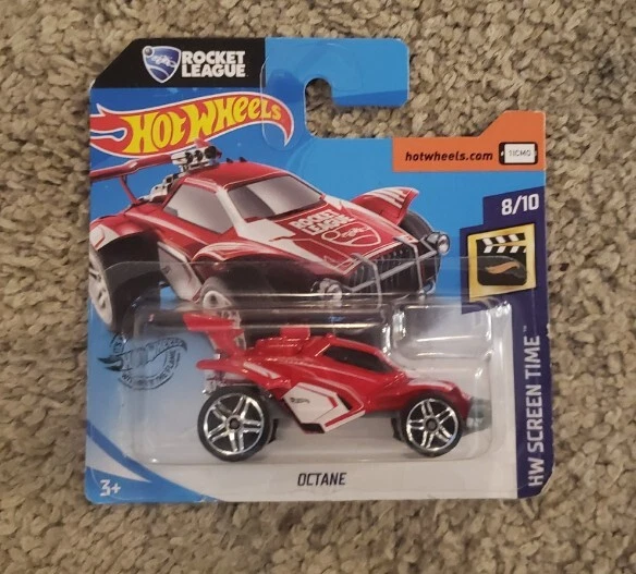 HOT WHEELS ROCKET League Screen Time Octane Red (short card) -VHTF ...