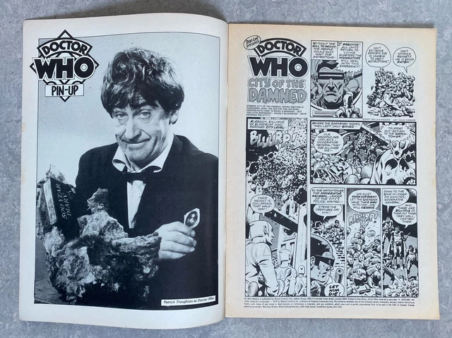 DOCTOR WHO WEEKLY Magazine No 15 January 23rd 1980 Hartnell Cover VGC £ ...