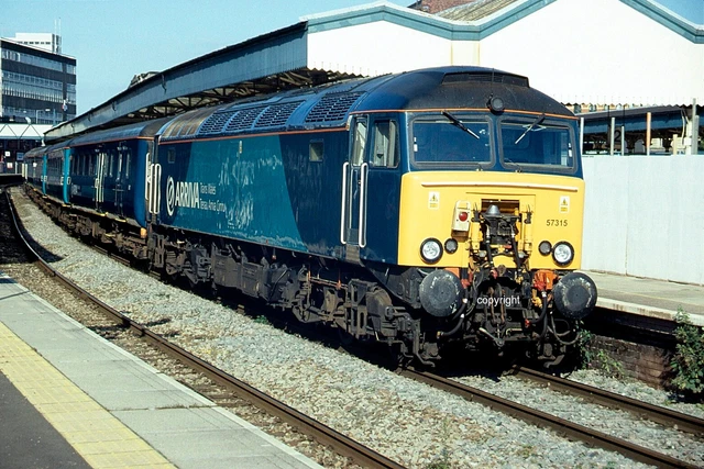NEWPORT RAILWAY STATION, SOUTH WALES 2009 Loco; 57.315 PHOTO 8 x 6 ...