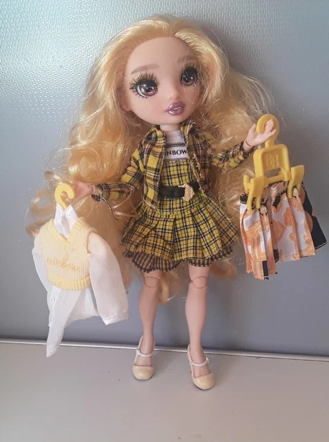 RAINBOW HIGH SHERYL Meyer With Original Outfit Plus Extra Clothes £12. ...