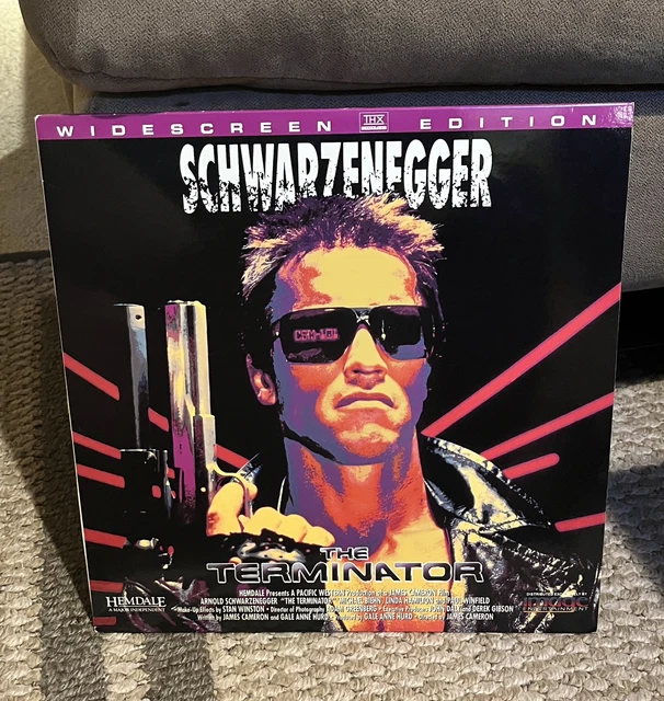 THE TERMINATOR LASERDISC THX LD Widescreen Edition Schwarzenegger £18.55 - PicClick UK