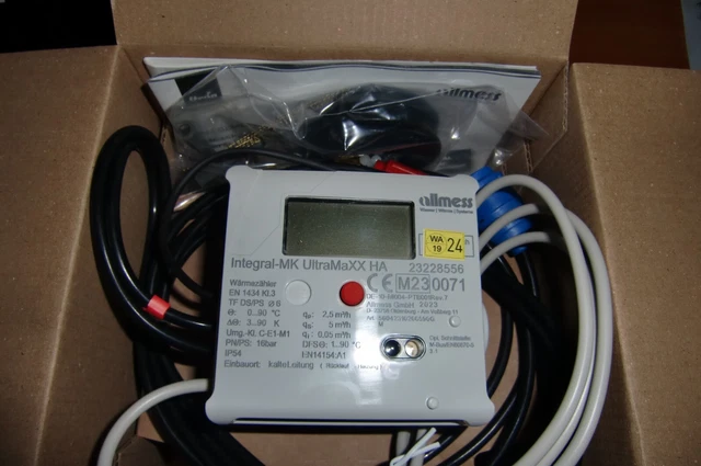 NEUER!!! ALLMESS INTEGRAL-MK MaXX UltraMaXX Wärmemengenzähler QN 2,5 ...