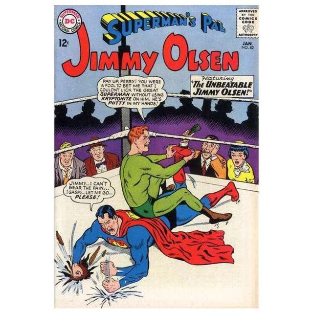 SUPERMAN'S PAL JIMMY Olsen (1954 series) #82 in VG + condition. DC ...