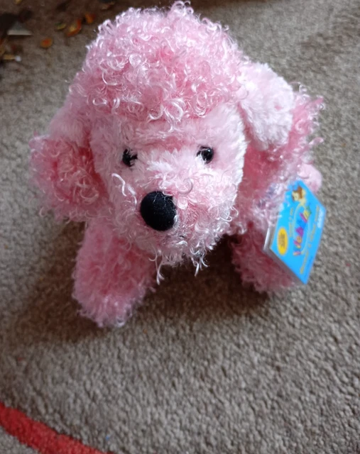 WEBKINZ GANZ PINK Poodle with tag/code £9.73 - PicClick UK