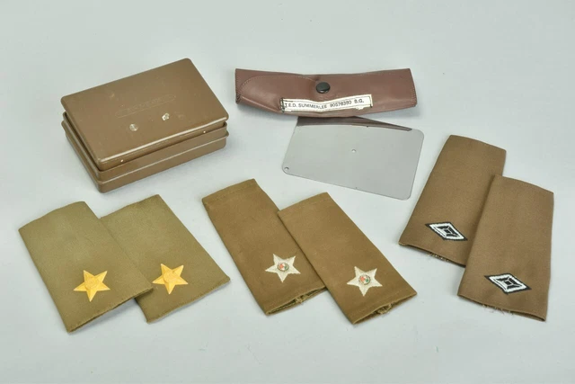 SOUTH AFRICAN ARMY SADF & SWATF Border War Rank Slides, Hussif etc. RWH ...