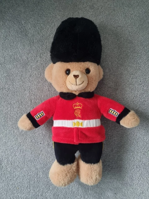 KING CHARLES LONDON Royal Guard Teddy Bear Plush Buckingham Palace ...