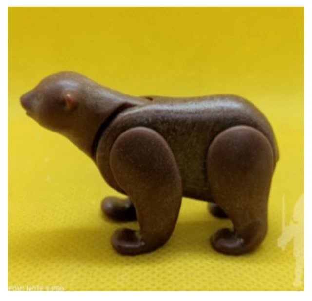 PLAYMOBIL FIGURE OLD Bear Bear Bear Figure Bear Ours Orso Bär Ref 3830 ...