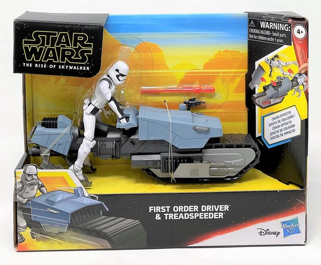 STAR WARS VEHICLE Figure Treadspeeder First Order Driver Galaxy of ...