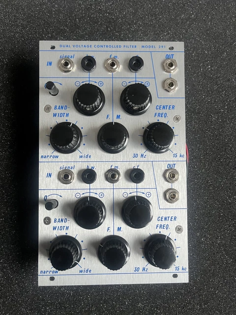 BUCHLA FORMAT - Dual Voltage Controlled Filter Model 291 - Roman ...