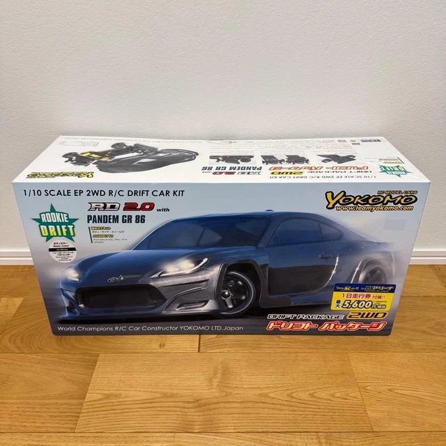 YOKOMO PANDEM GR 86 RD2.0 RC Drift Car Body Kit 2WD DP-GR86W £266.43 ...