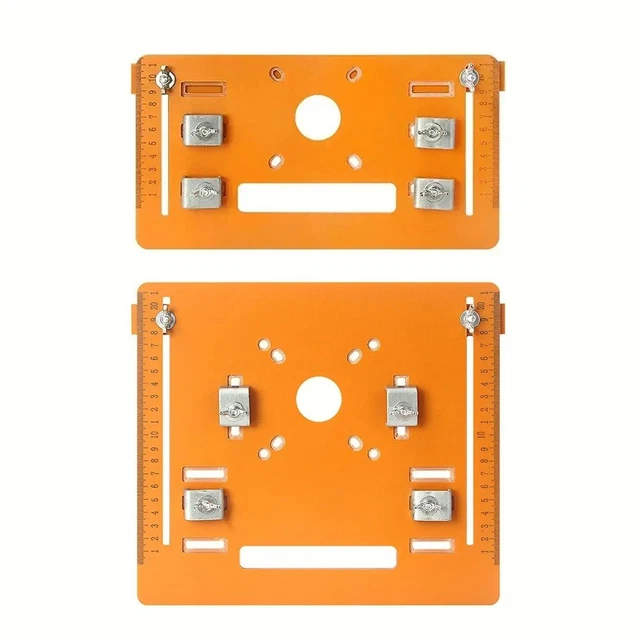 BAKELITE GUIDE PLATE Saw Base Adjustable Rail Bottom Plate Woodworking ...