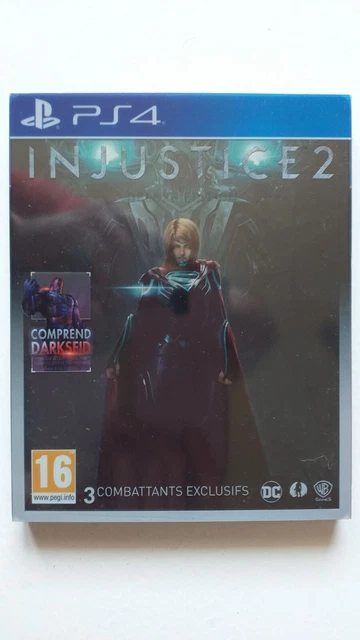 INJUSTICE 2 DELUXE Edition Steelbook - Version FR - Sony PS4 (COMME ...