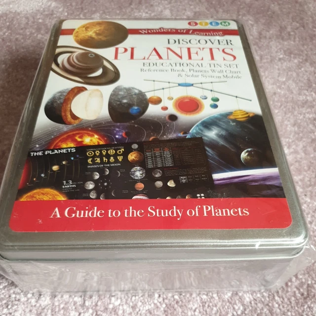 DISCOVER PLANETS EDUCATIONAL Box Set By Wonders Of Learning STEM New £8 ...