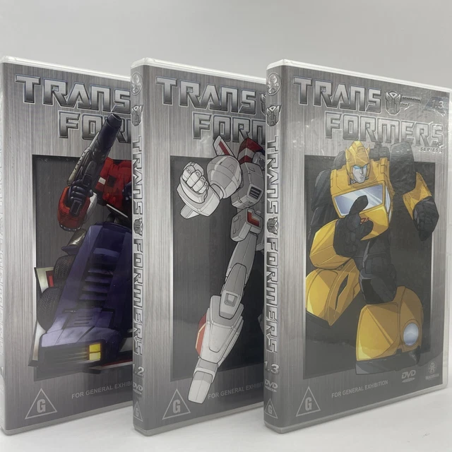 TRANSFORMERS DVD COLLECTION 1 Original TV Series 1-16 Box Sets Region 4 ...