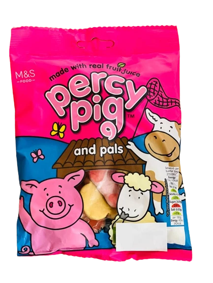 PERCY PIG ASSORTED Variety Mix 170g/150g Packs M&S Food Marks & Spencer ...
