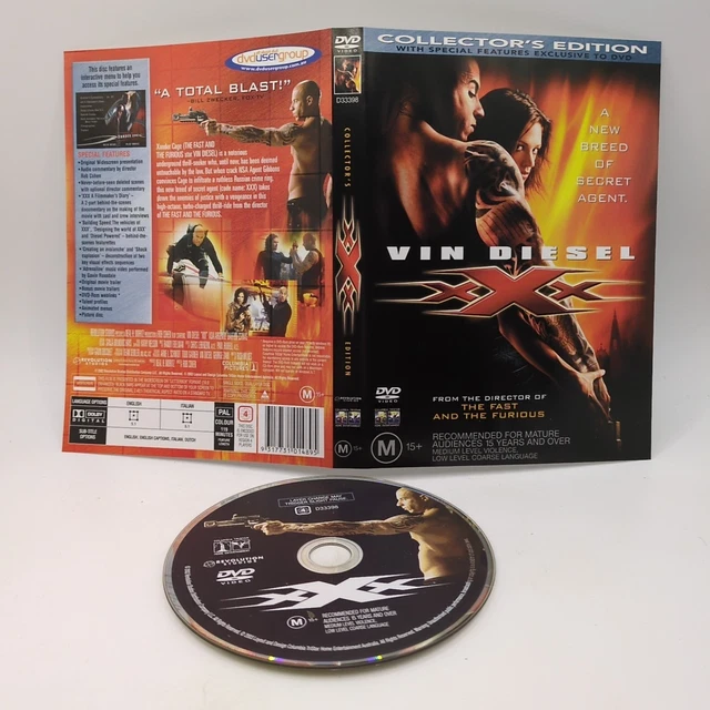 XXX (DVD, 2002) R4 DISC & ART ONLY (D2) $3.49 - PicClick AU
