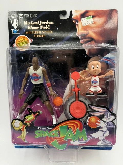 DE COLECCIÓN SPACE Jam 1996 Michael Jordan Elmer Fudd con Escuela de ...