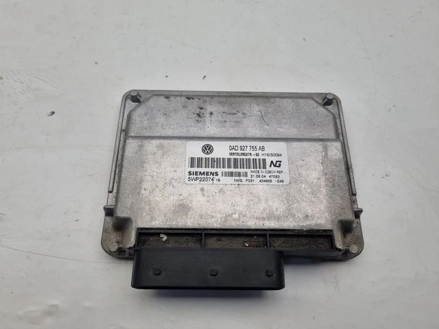 VW TOUAREG GEARBOX Control Unit Ecu 0Ad927755Ab 2.5 Tdi Diesel 2003 ...