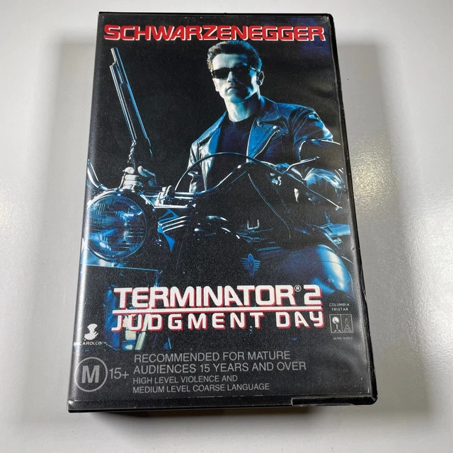 TERMINATOR 2 JUDGMENT day VHS $19.99 - PicClick AU