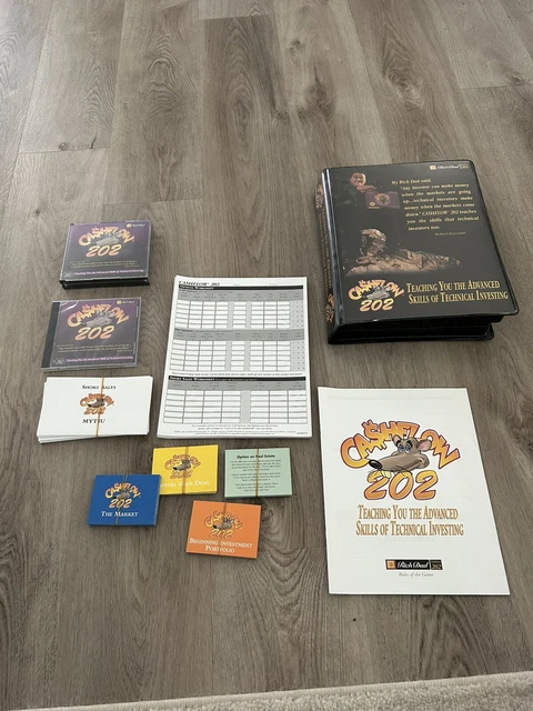 RICH DAD CASHFLOW 202 Game Expansion - Complete - CD's Still Factory ...