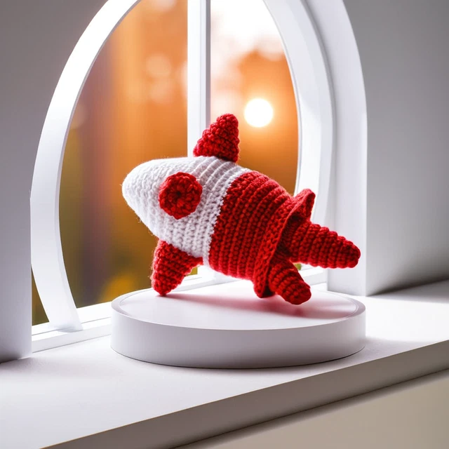 CROCHET ROCKET SHIP Amigurumi Pattern PDF - DIY Space Toy for Kids $5. ...