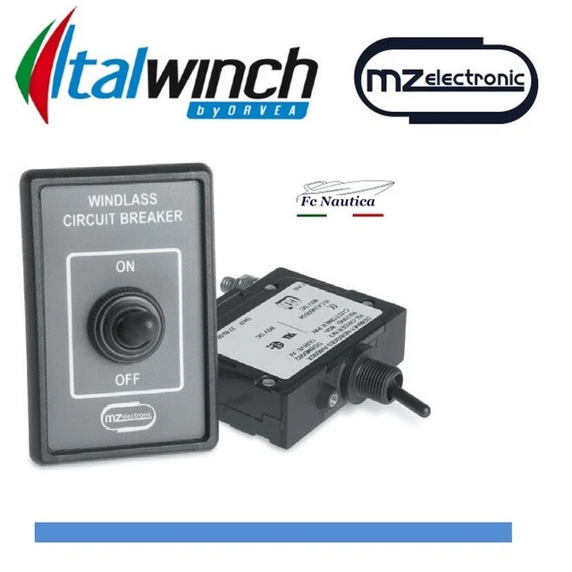 INTERRUTTORE ITALWINCH MZ ELECTRONIC MAGNETO termico per verricello ...