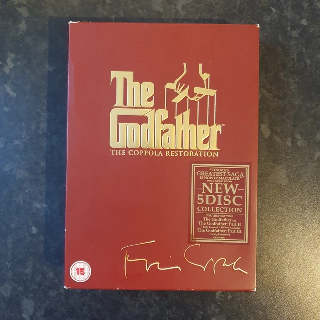 THE GODFATHER COPPOLA Restoration DVD Box Set 5 Disc Collection. £5.45 ...