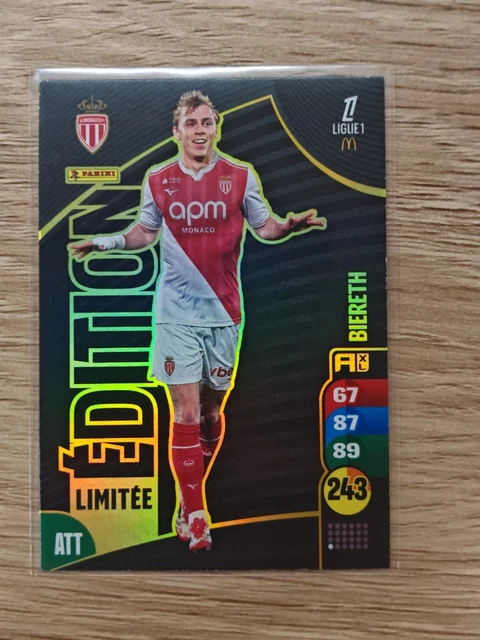 PANINI CARDS ADRENALYN Xl 2025-26 League 1 Mika Biiereth #Limited ...