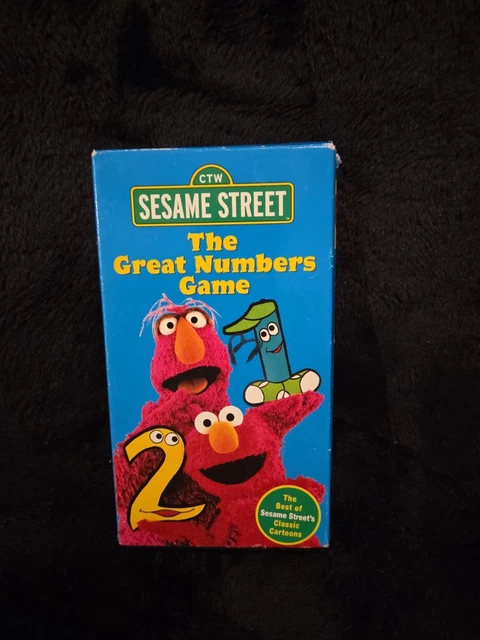 SESAME STREET - The Great Numbers Game (VHS, 1998) £4.02 - PicClick UK