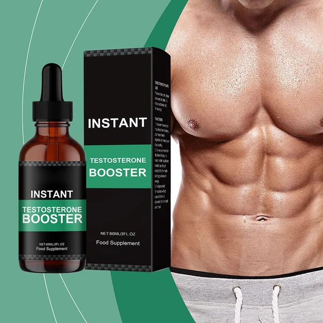 TESTOSTERONE BOOSTER DROPS - Increase Energy, Improve Muscle Strength ...