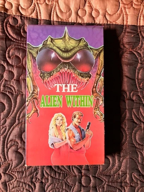 THE ALIEN WITHIN VHS tape Sci-Fi Horror Slasher Gore 1991 Mntex Enter ...