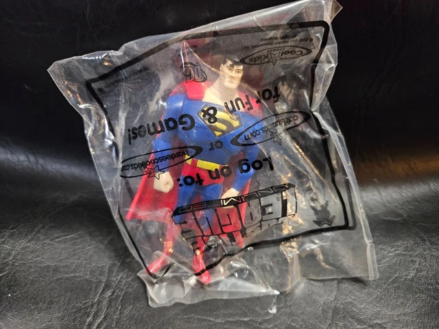 CARL'S JR HARDEE'S Toys Justice League Unlimited Solar Power Superman ...