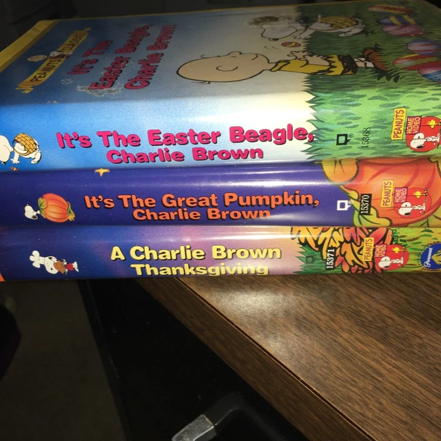 3- CHARLIE BROWN VHS, Please Read Description £6.74 - PicClick UK