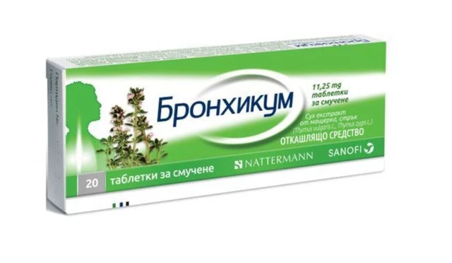 BRONCHICUM TABLETS WET Cough Homeopathic Treatment Thyme Lozenges 20 ...