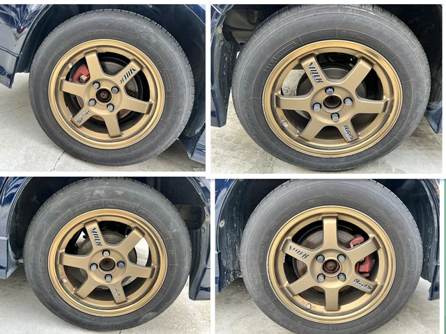JDM WHEELS RAYS VOLK RACING TE37 15inch 6.5J+35 PCD100 4H NO TIRES EUR ...