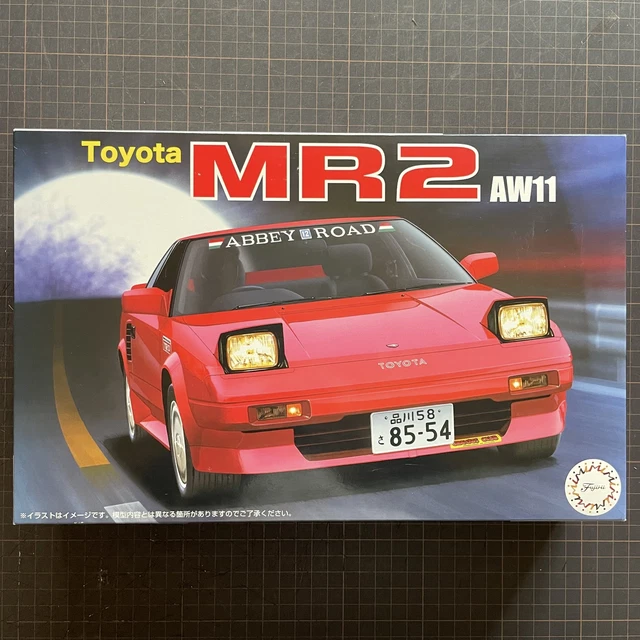 FUJIMI 1/24 INCH UP SERIES No.110 Toyota MR2 AW11 Model kit ID110 JAPAN FedEx EUR 37,93 ...