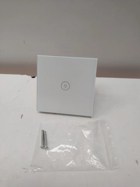 TCP SMART WI-FI Single Gang Wandschalter, weiß, Verpackung kann ...