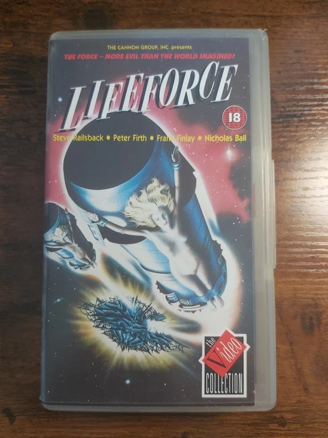 LIFEFORCE VHS, 1985 Cult Classic Vampire Sci-Fi Horror, Mathilda May £ ...
