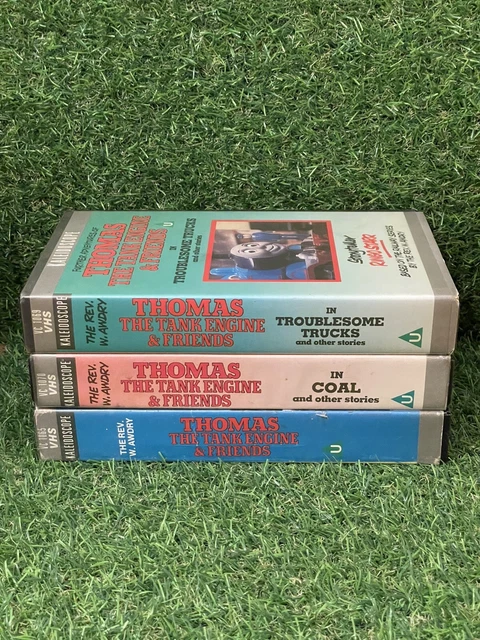 BUNDLE 3 VHS Video Tapes Thomas the Tank Engine and Friends ...