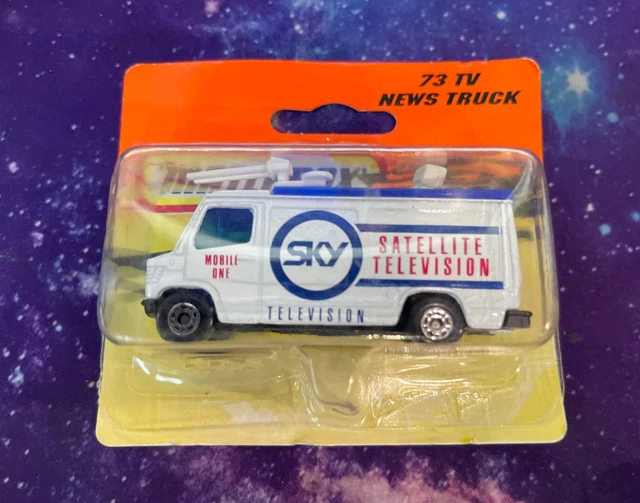 MATCHBOX TV NEWS Truck SKY 73 - New - Free Post £12.99 - PicClick UK