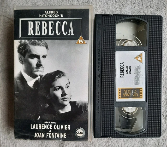 REBECCA, VHS VIDEO, Laurence Olivier, Cert PG Movie £4.35 - PicClick UK