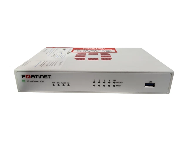 FORTINET FORTIGATE 30E | Network Security Firewall | Factory Reset | FG-30E Q$ $50.00 - PicClick CA