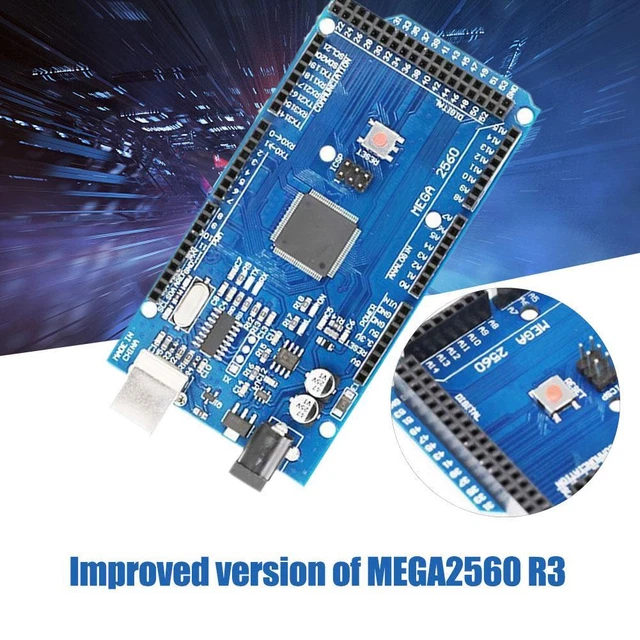 CH340 ATMEGA 2560 R3 Board Mega2560 R3 Compatible Atmega2560-16AU for Arduino £12.54 - PicClick UK