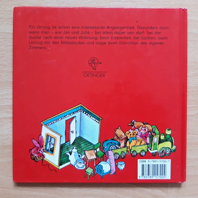 JAN UND JULIA ziehen um Margret Rettich Oetinger Verlag EUR 5,00 ...