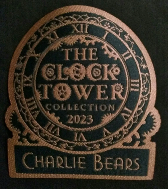 CHARLIE BEARS 2023 Clock Tower Collection Patch NEW Best Friends Club £ ...